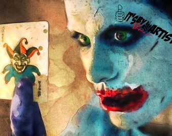 Jared Leto Joker Svg - Etsy