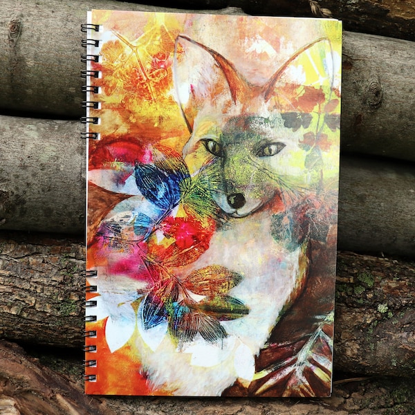 Fox Notebook - Etsy