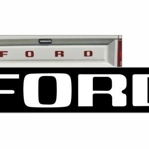 1980 81 82 83 84 85 1986 FORD LETTERS Tailgate Vinyl Decals Ford Truck ...