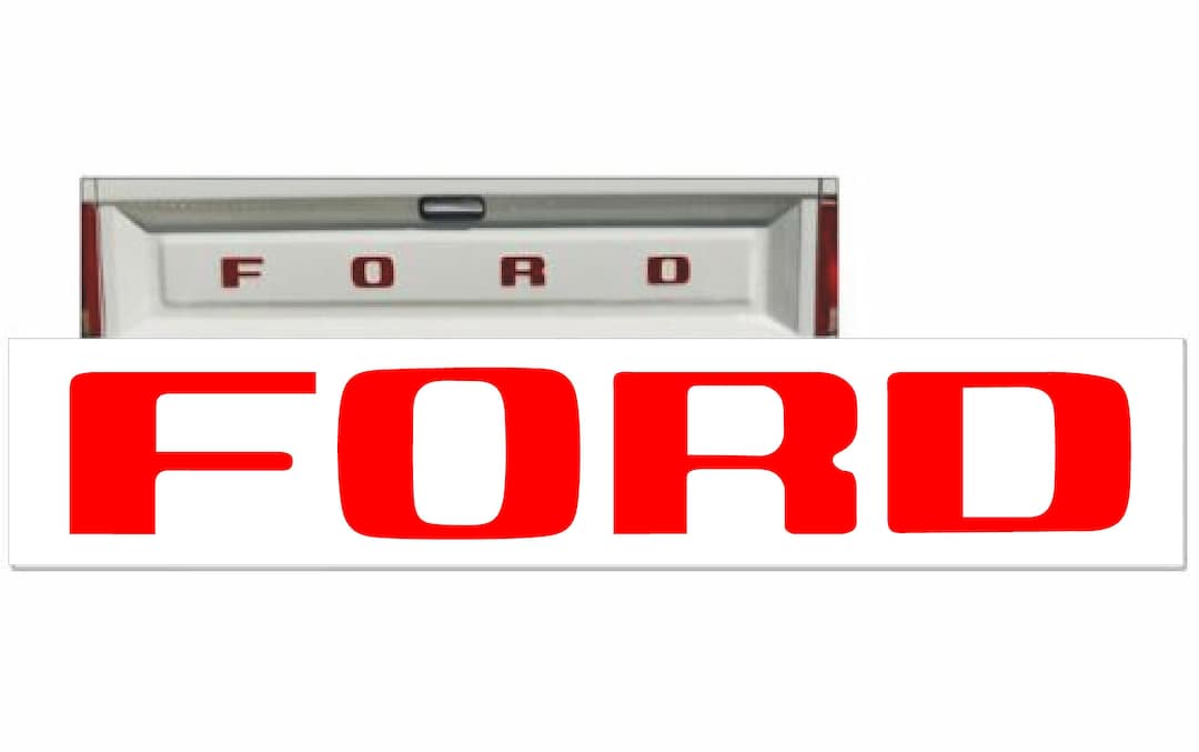 1983-92 Ford Ranger Tailgate Letter Decal Set - STYLESIDE - Etsy