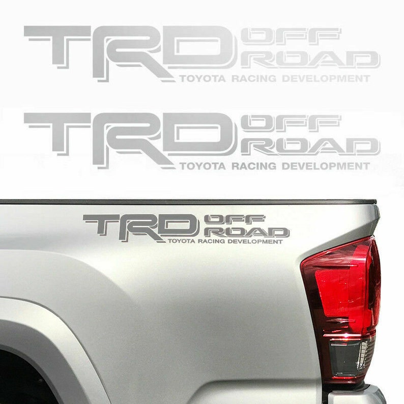 TRD off Road Decals: Toyota Racing Development Vinyl Stickers - Etsy
