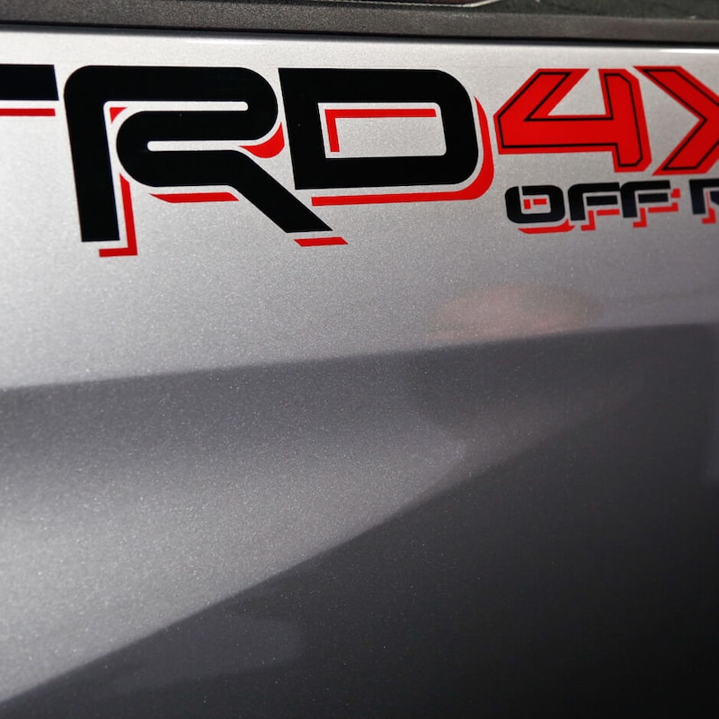 Trd Tundra Wheel Stickers - Etsy