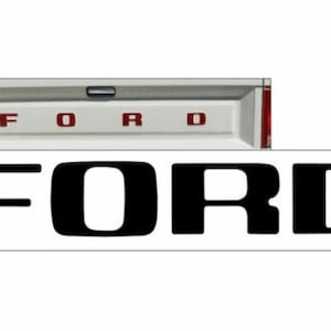 1980 81 82 83 84 85 1986 FORD LETTERS Tailgate Vinyl Decals Ford Truck ...