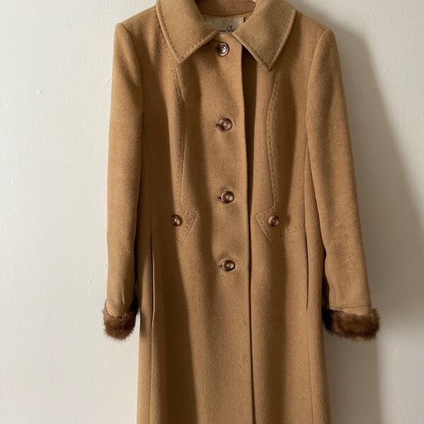 Camel Hair Coat - Etsy