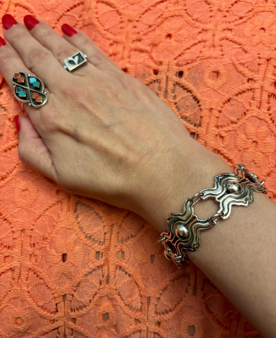 Taxco Designer Silversmith Antonio Reina, AAR! Vintage Taxco Silver ...