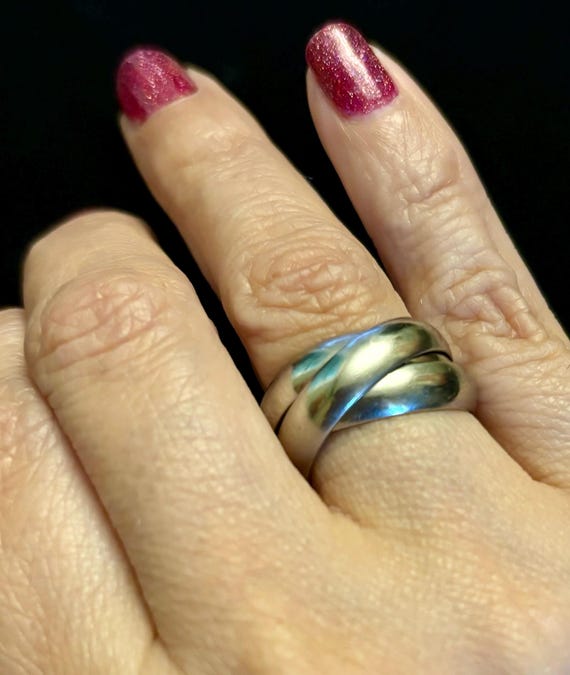 vintage silver infinity - Gem