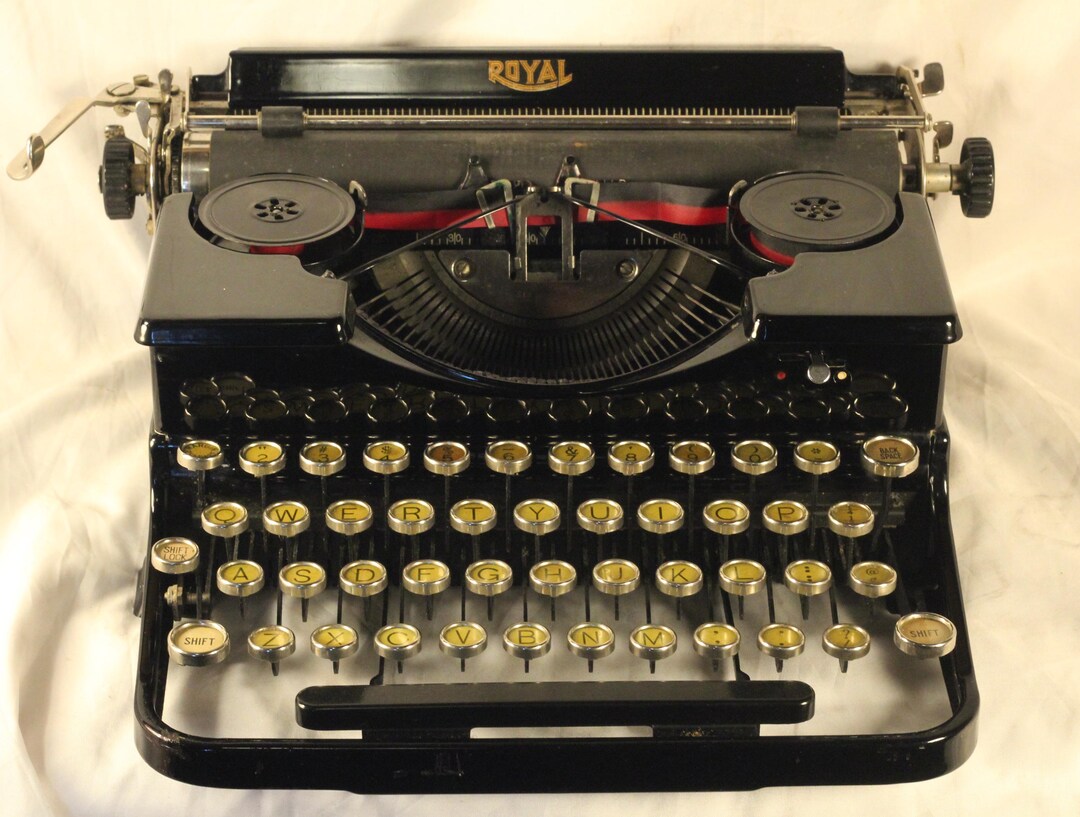 Royal Model O Vintage 1935 Working Manual Portable Typewriter Gorgeous ...