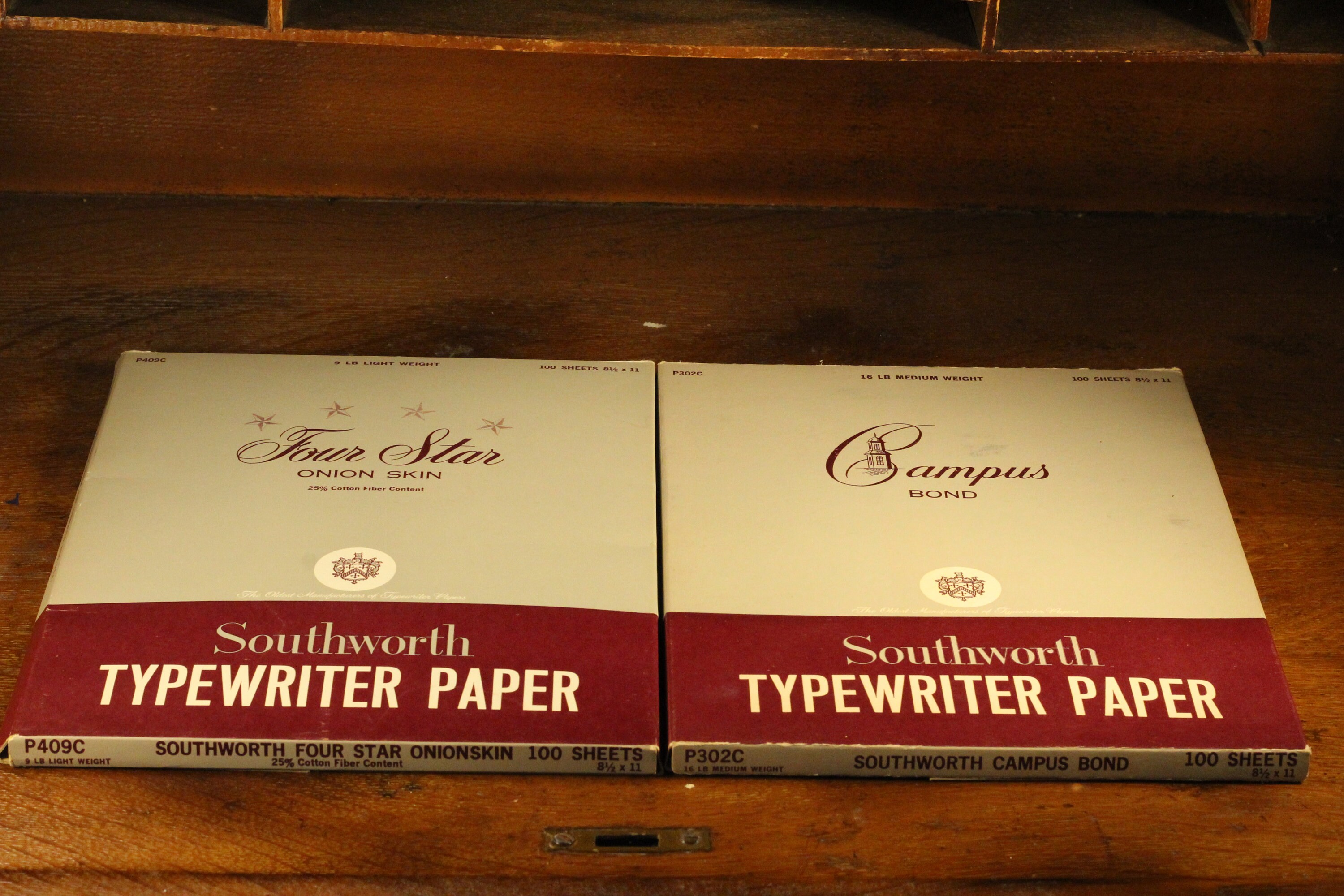 Vintage Typewriter Paper Three Options Sampler Packs | Etsy