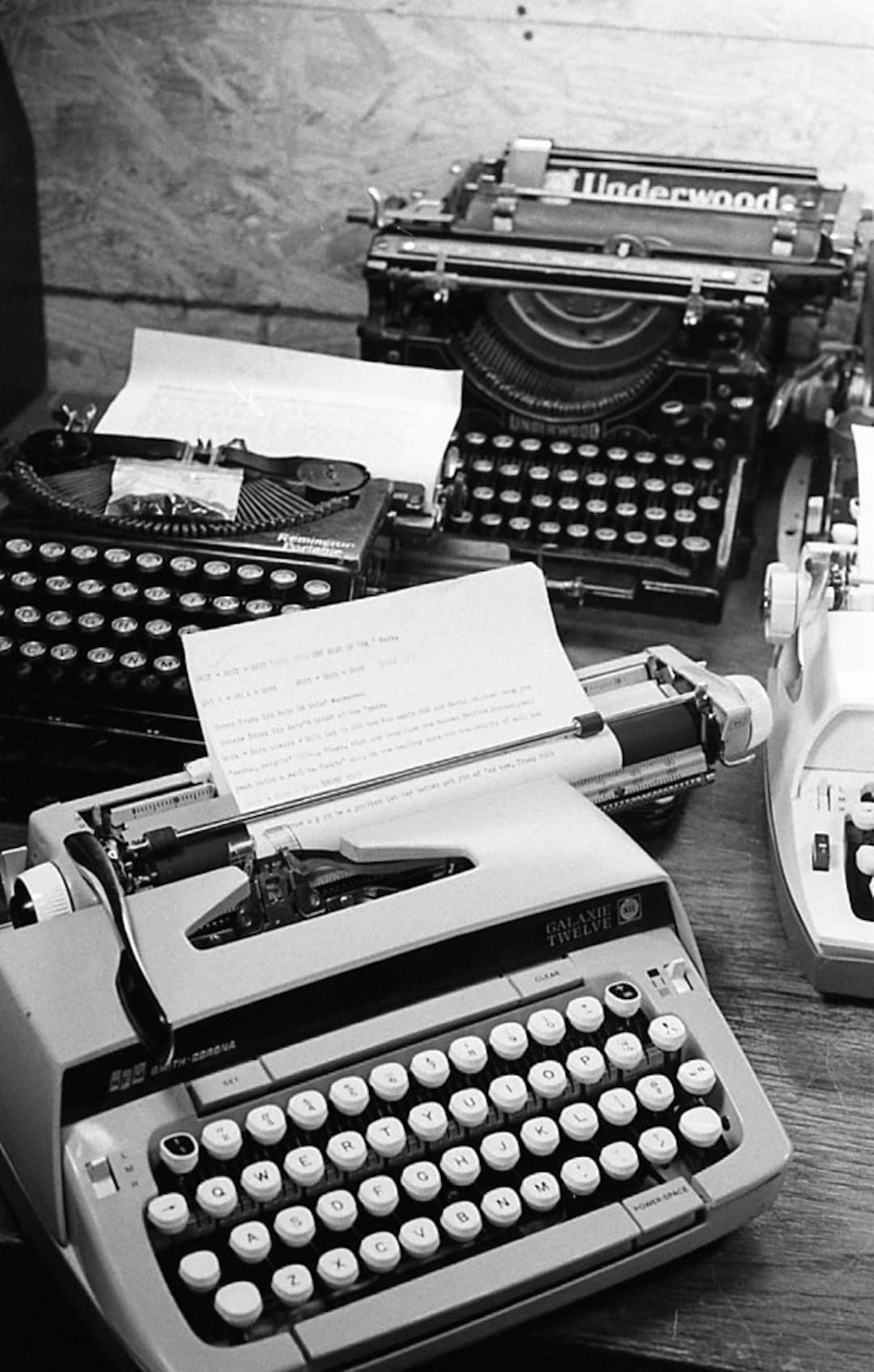 Fine Art Black & White Film Photograph Typewriters 4 - Etsy