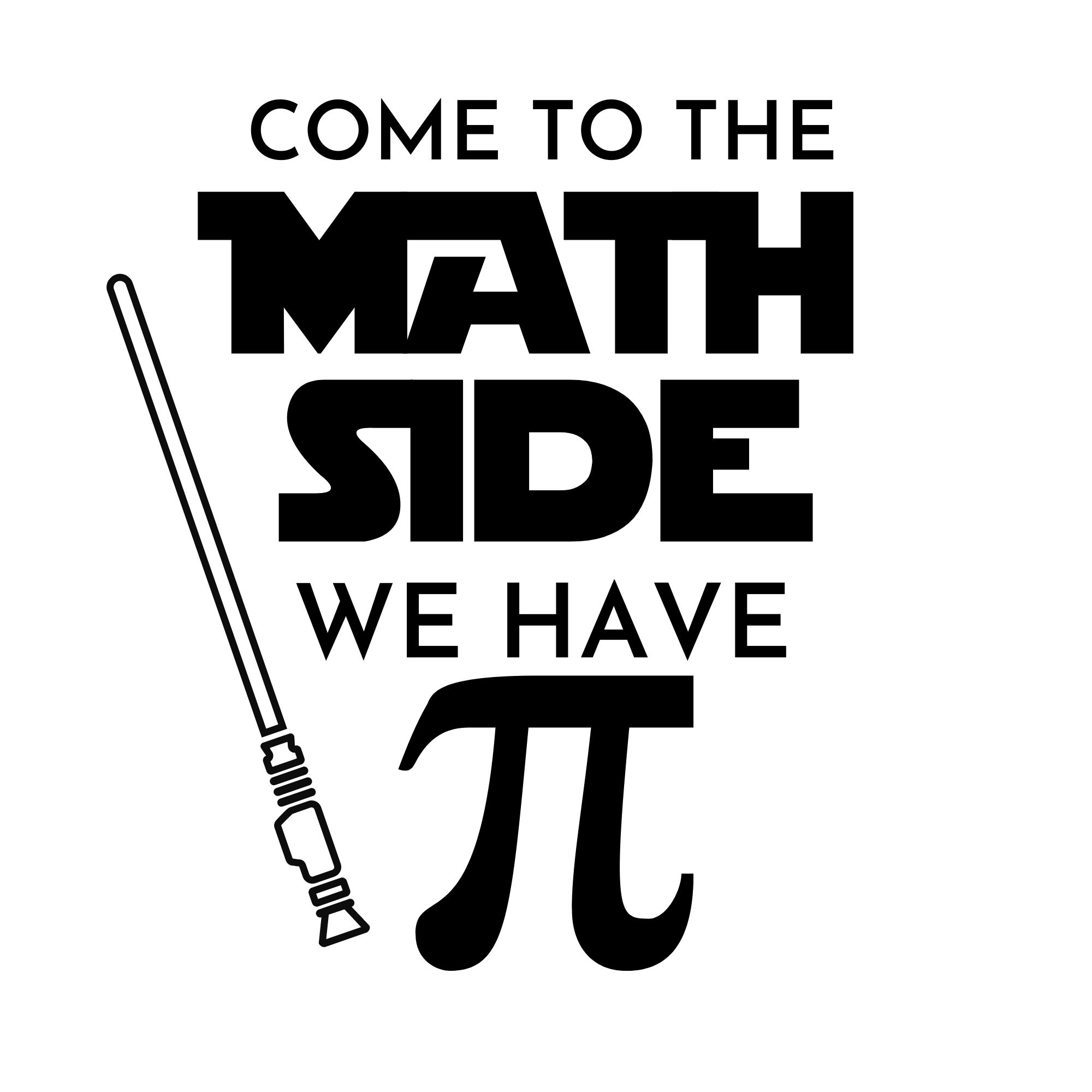 Math Side Pi Day SVG - Etsy