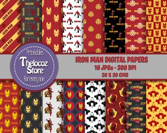 Iron Man Background - Etsy UK
