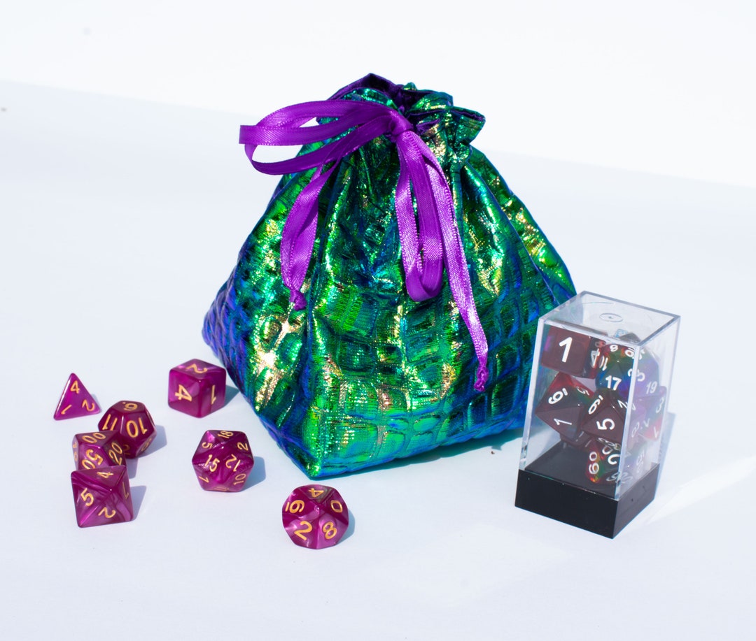 Custom TTRPG Character Themed Draw String Dice Bag Small - Etsy
