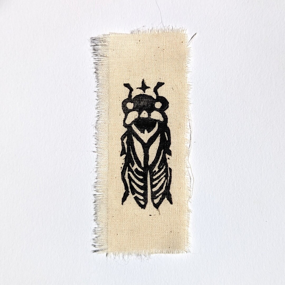 Punk Cicada Bug Fly Patch - Etsy