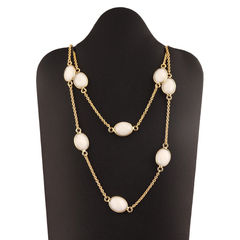 Checker Cut Oval Shape Hydro Quartz Gold Plated Necklace Bezel - Etsy