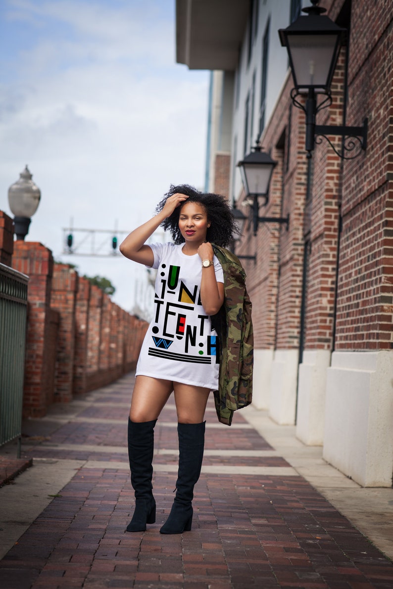 Juneteenth T-shirt Dress - Etsy Juneteenth T-shirt Dress - Etsy