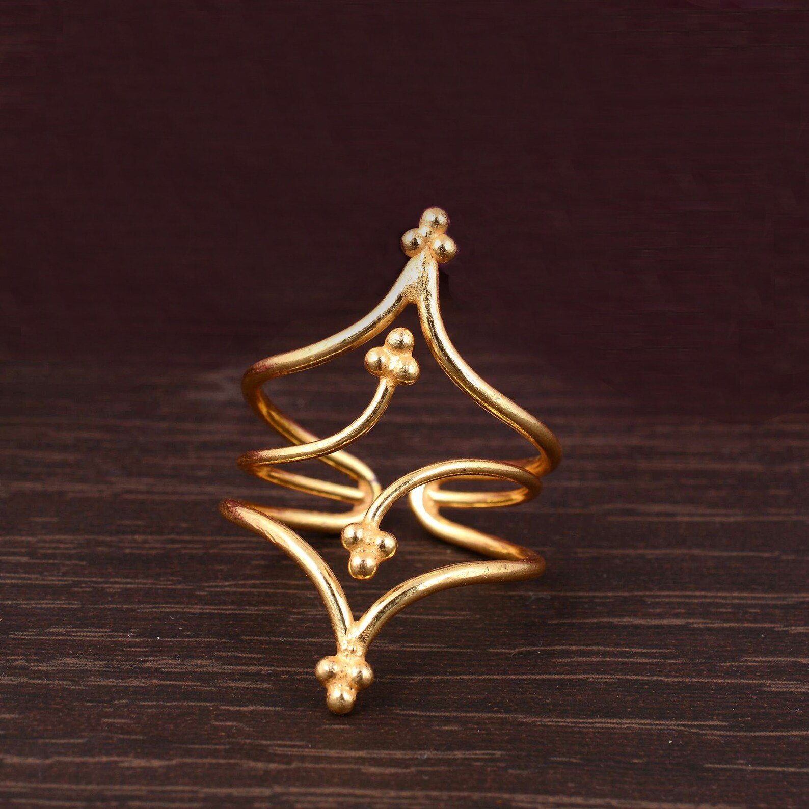 18k Gold Arthritis Finger Splint for Bending Sideways, EDS Finger ...