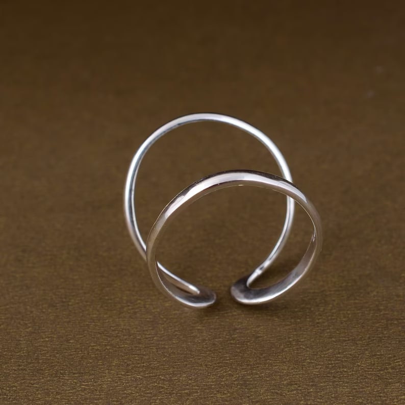 Arthritis Ring Splint Knuckle Ring Thumb Ring Sterling - Etsy