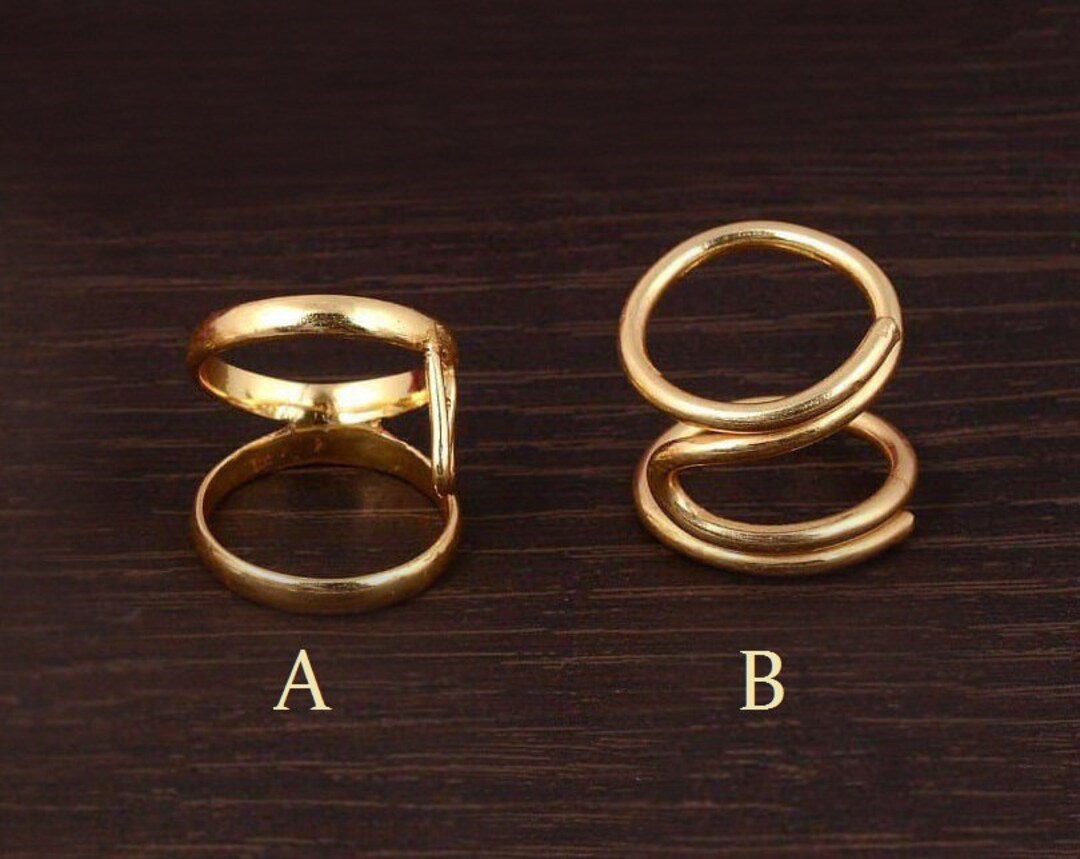 Trigger Finger Rings, 18k Gold Rings, Swan Neck Rings, Mallet Finger ...