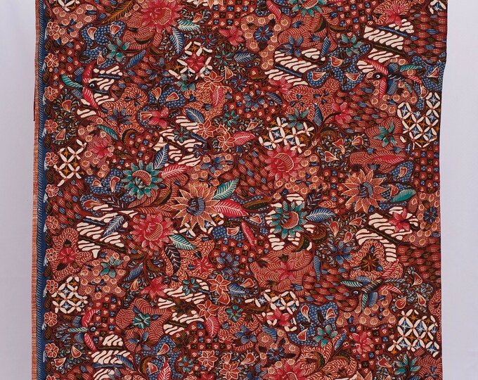 Batik Indonesia, sekar Jagad multipattern From Sidomukti, Deep Color ...