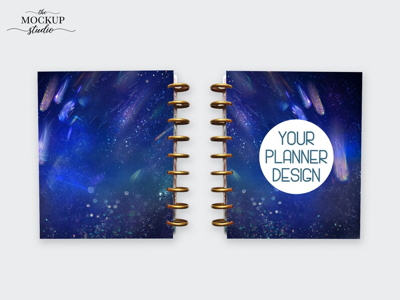 Disc-bound Planner Mockup, 3 Sizes Discbound Notebook Mockup, Planner ...