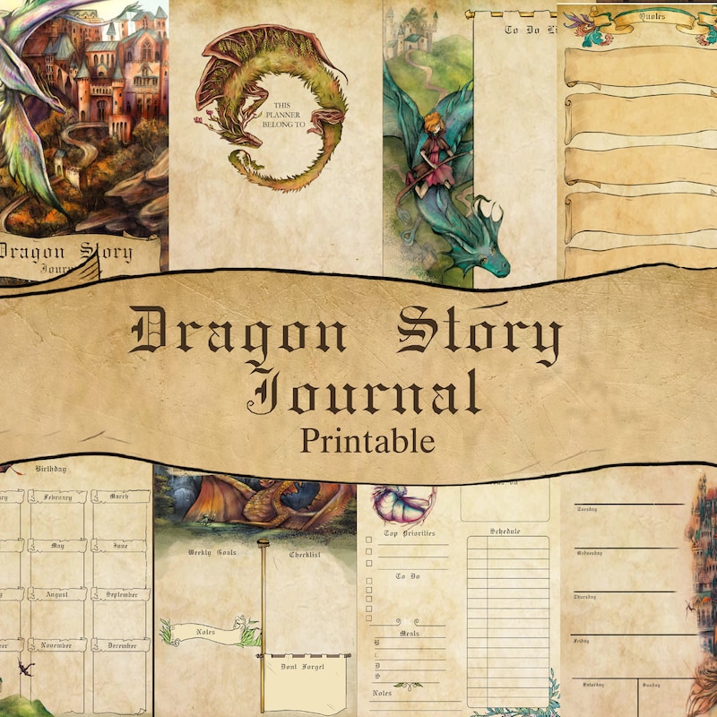 Fantasy Journal - Etsy