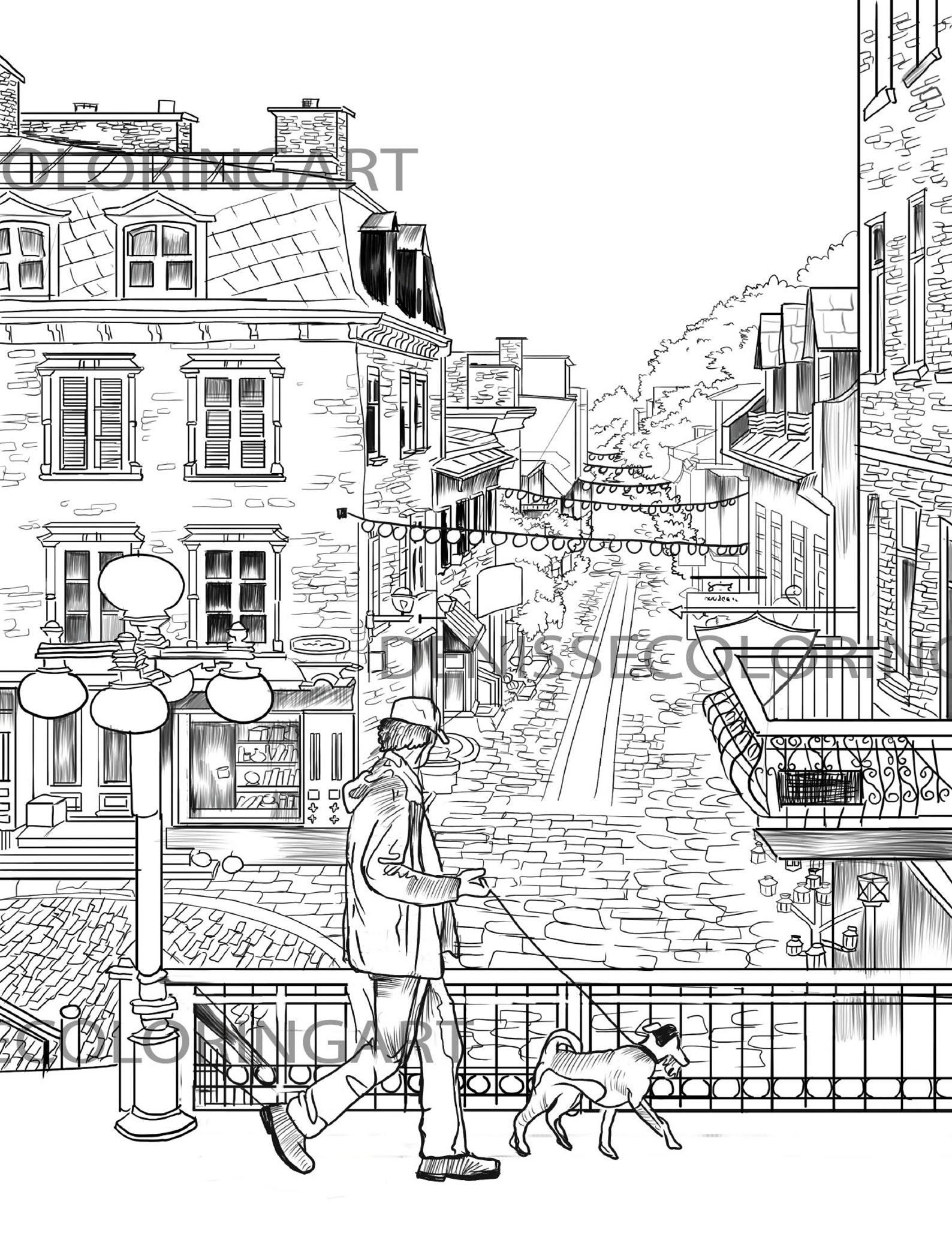 London Coloring Book Pdf City Adult Coloring Book Download - Etsy