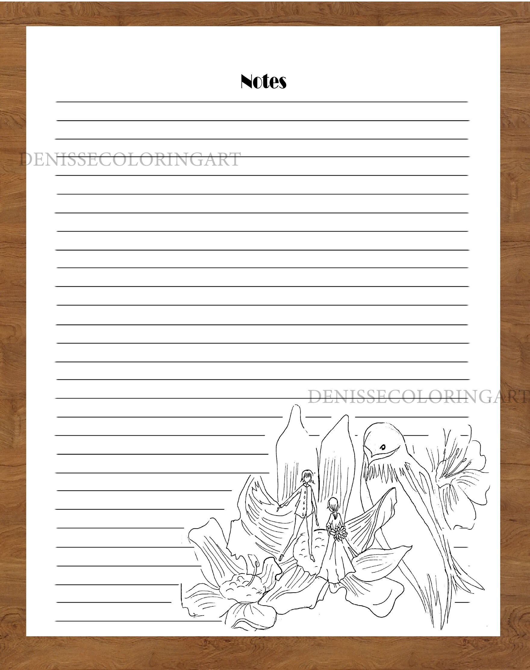 Daily Weekly Monthly Planner Coloring Planner Printable - Etsy