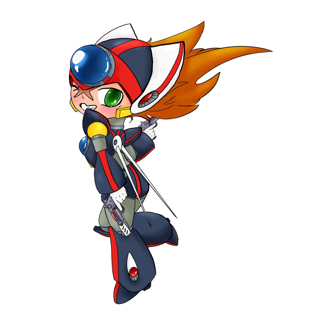 Chibi Axl Sticker - Megaman X Series - Etsy