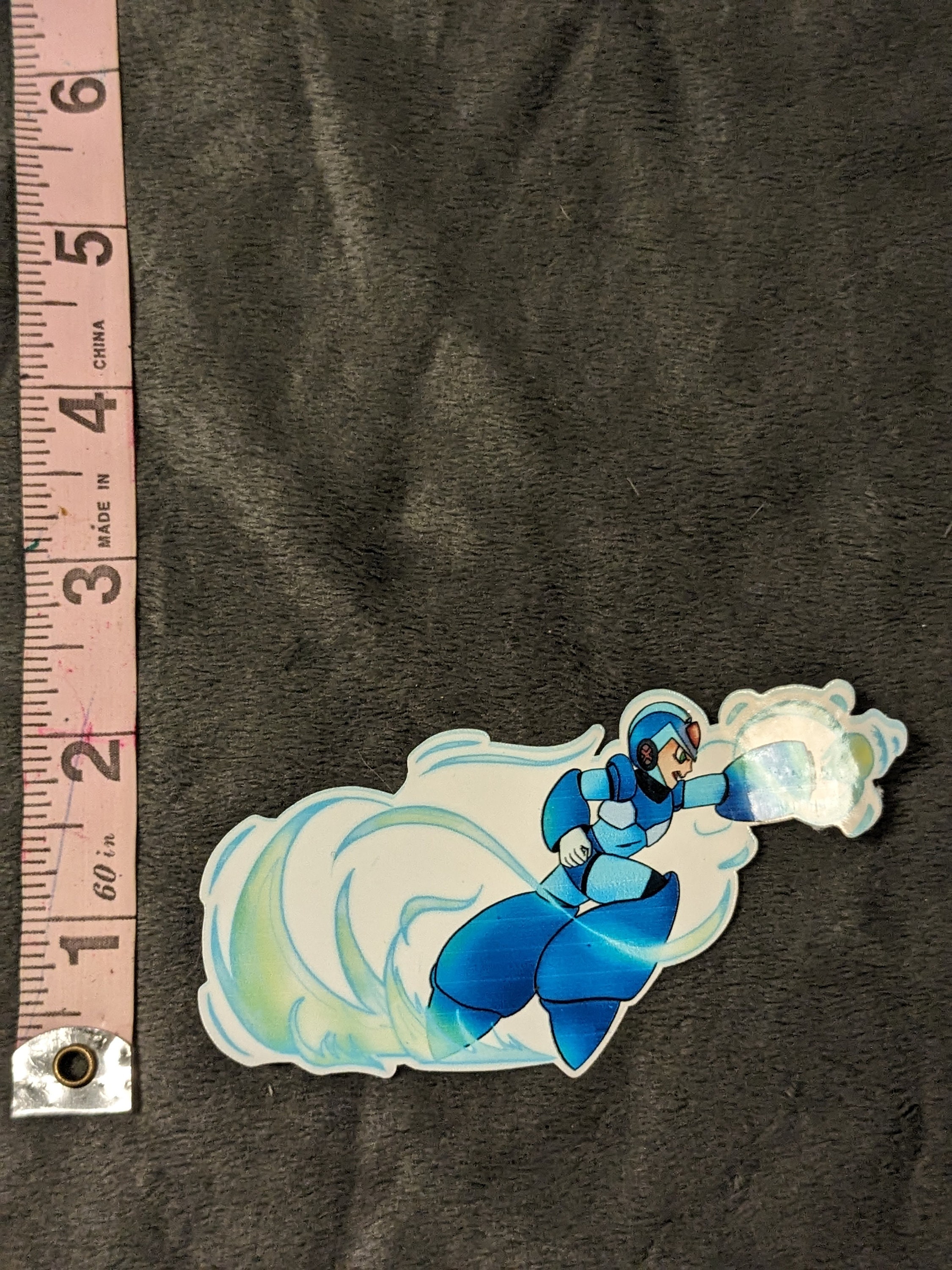 Megaman X Charge Shot Vinyl Sticker - Etsy