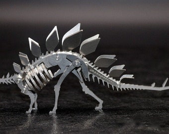 Stegosaurus 3d Puzzle - Etsy