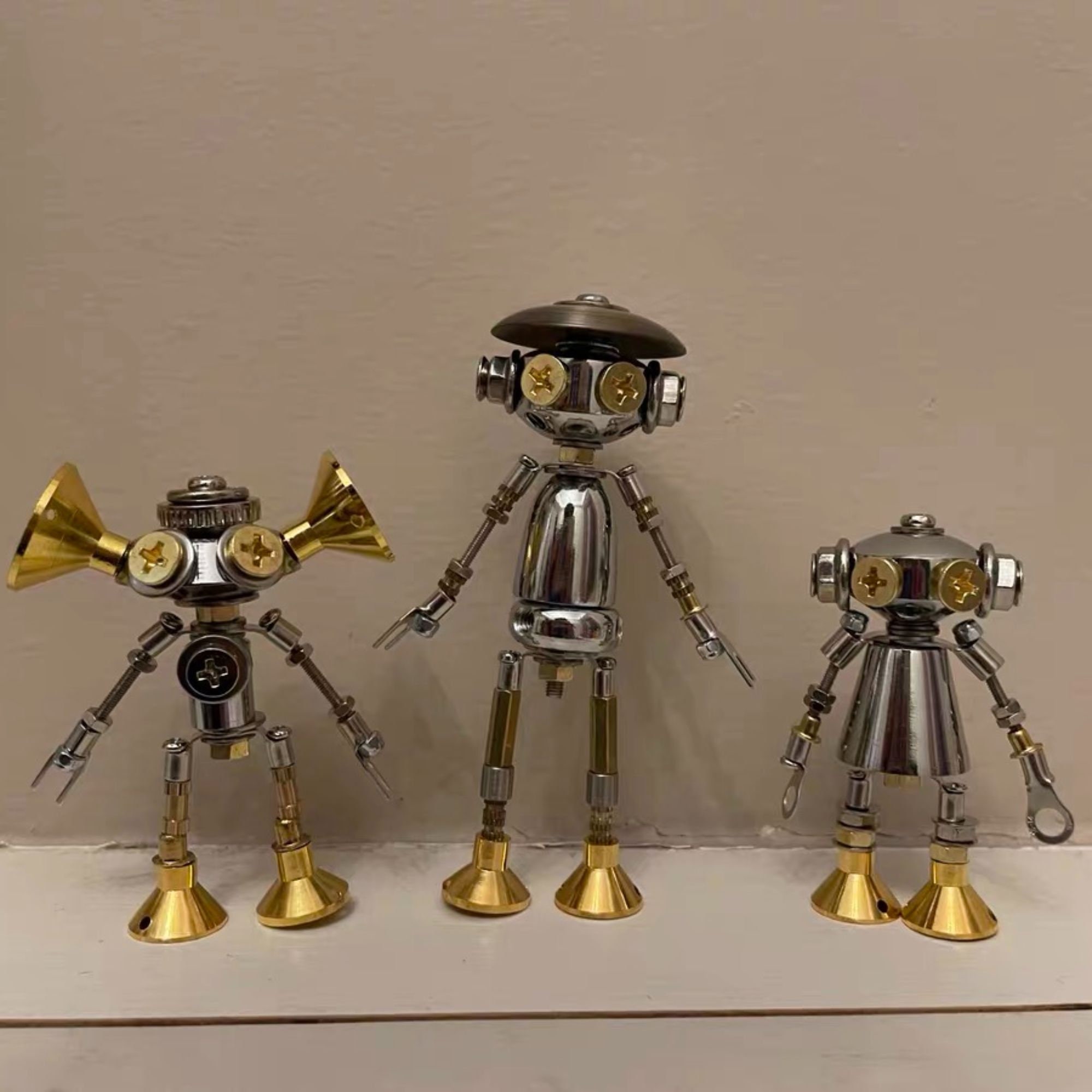 Steampunk Robot Blind Box Toys Mechanical Assembly Doll Art ...