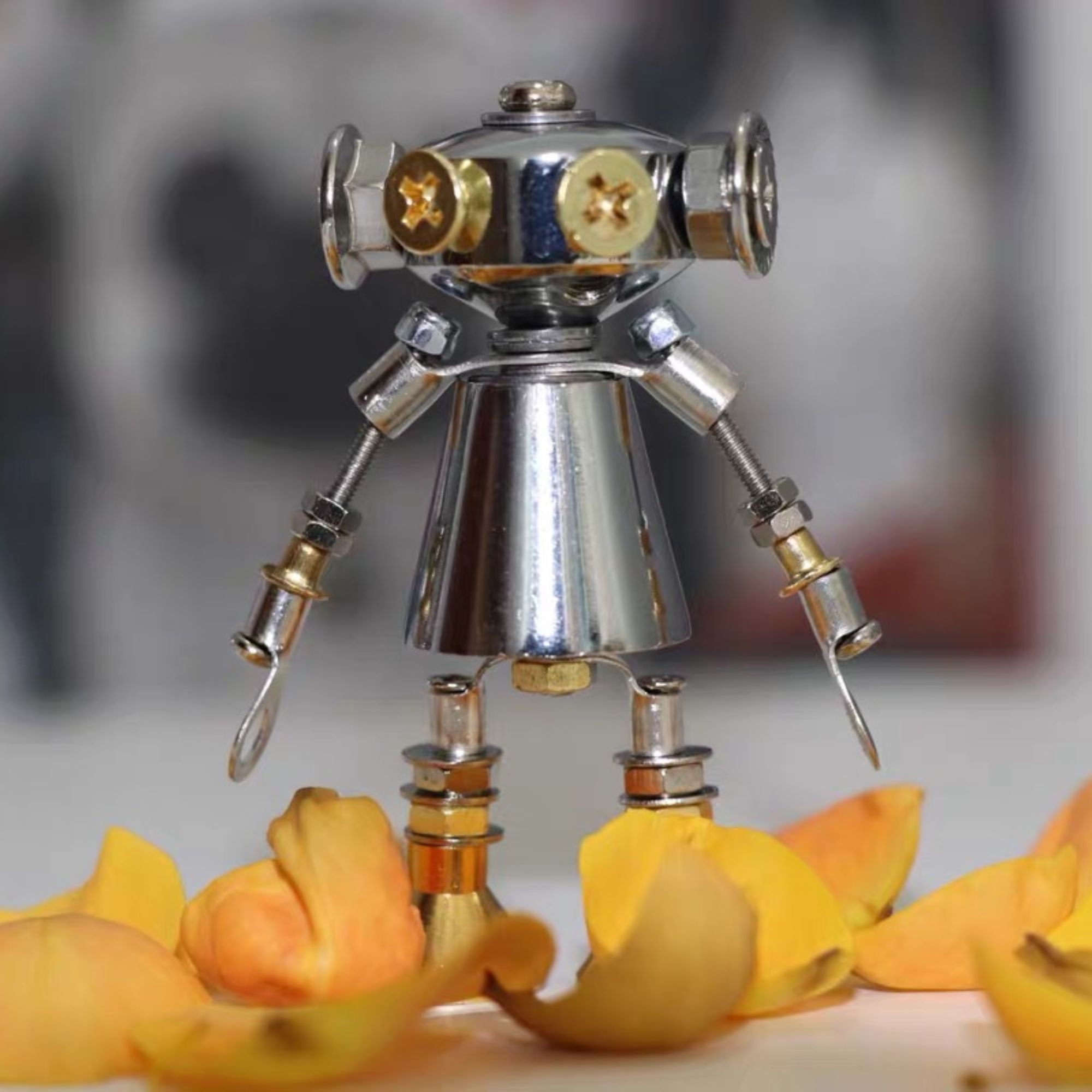 Steampunk Robot Blind Box Toys Mechanical Assembly Doll Art ...