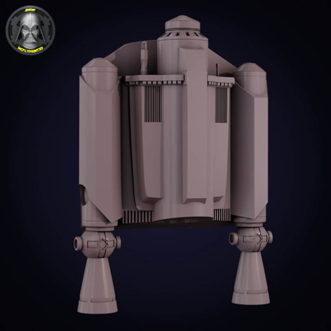 Din Djarin Jetpack Rising Phoenix 3d File - Etsy