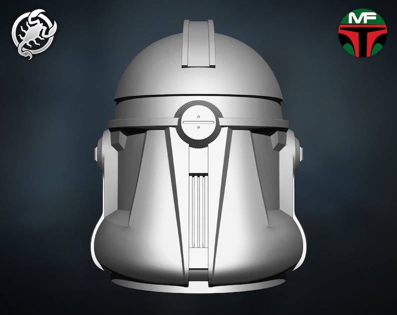 Phase Two Clone Trooper Helmet 3d File - Etsy