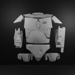 Boba Fett ROTJ Armor/helmet/gauntlets 3d Files - Etsy