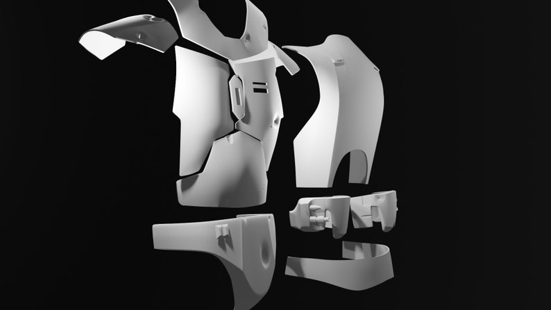 3D Esb Boba Fett Armor Printable Files - Etsy