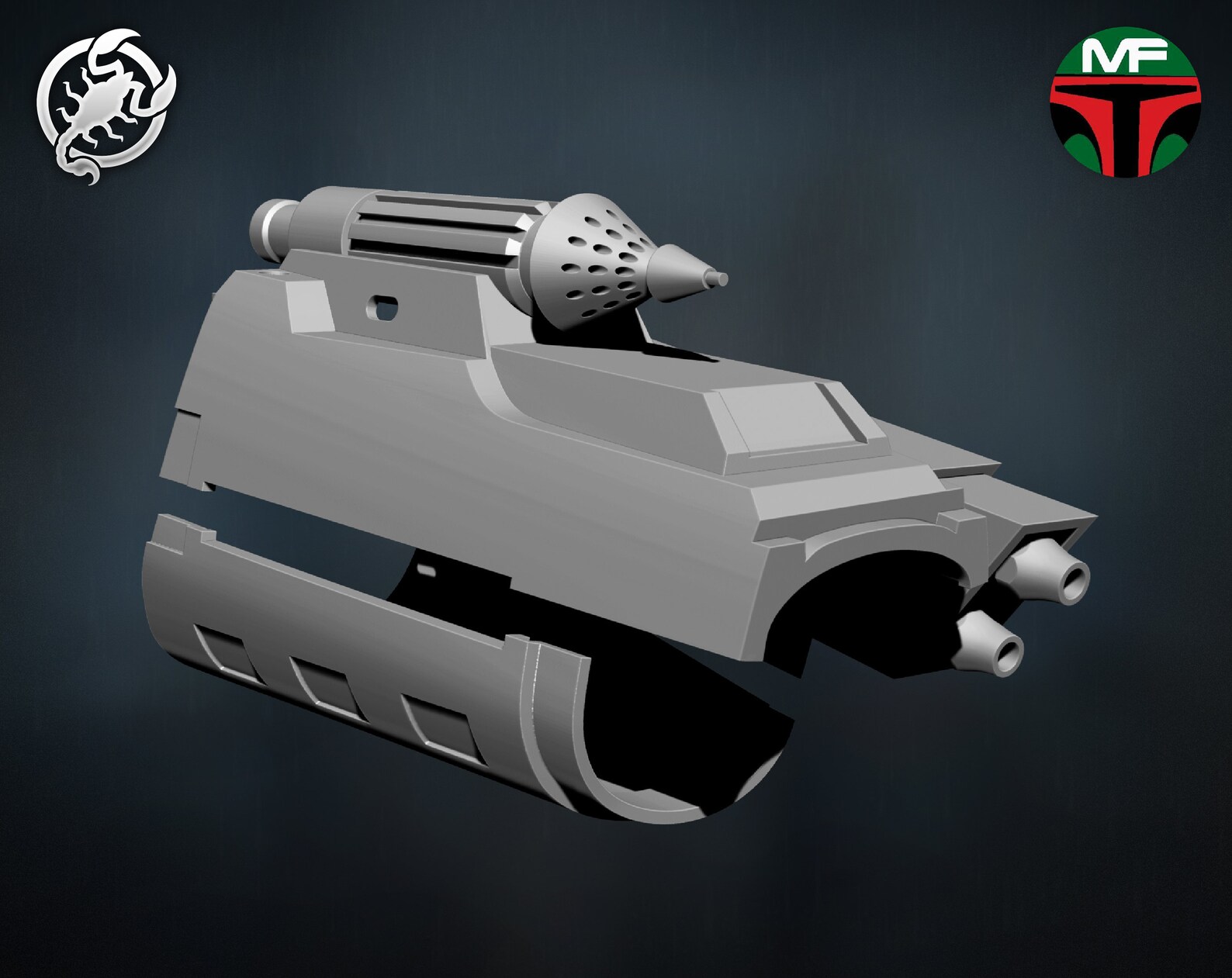 Jango Fett Gauntlets 3d Models | Etsy