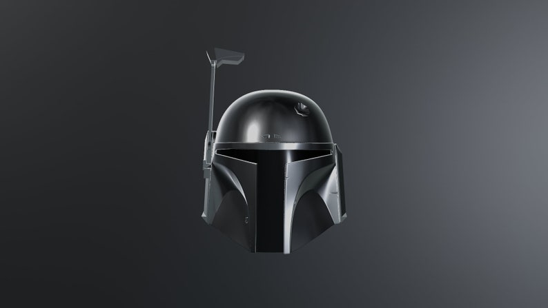 ESB Boba Fett Helmet 3d Model Made From a Lineage Scan of the Original ...