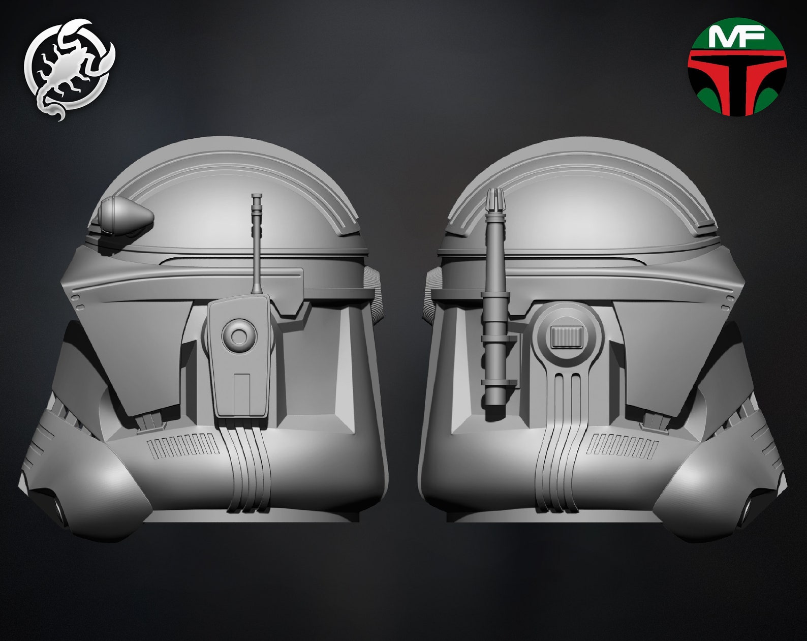 Commander Cody 3d Helmet File Printable - Etsy