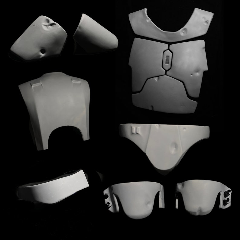 Boba Fett Armor Kit Esb/rotj Original Trilogy - Etsy