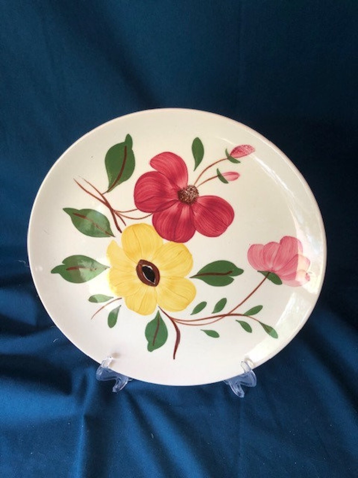 Blue Ridge Dinner Plates - Etsy