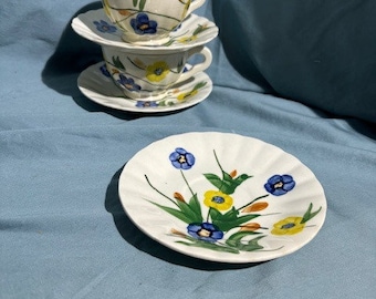 Blue Ridge Southern Pottery Fruit Plates and Bowls, Lot of 8, Vintage ...