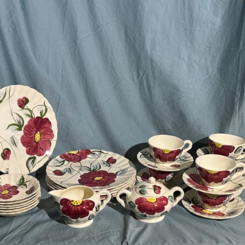 Blue Ridge Plates - Etsy