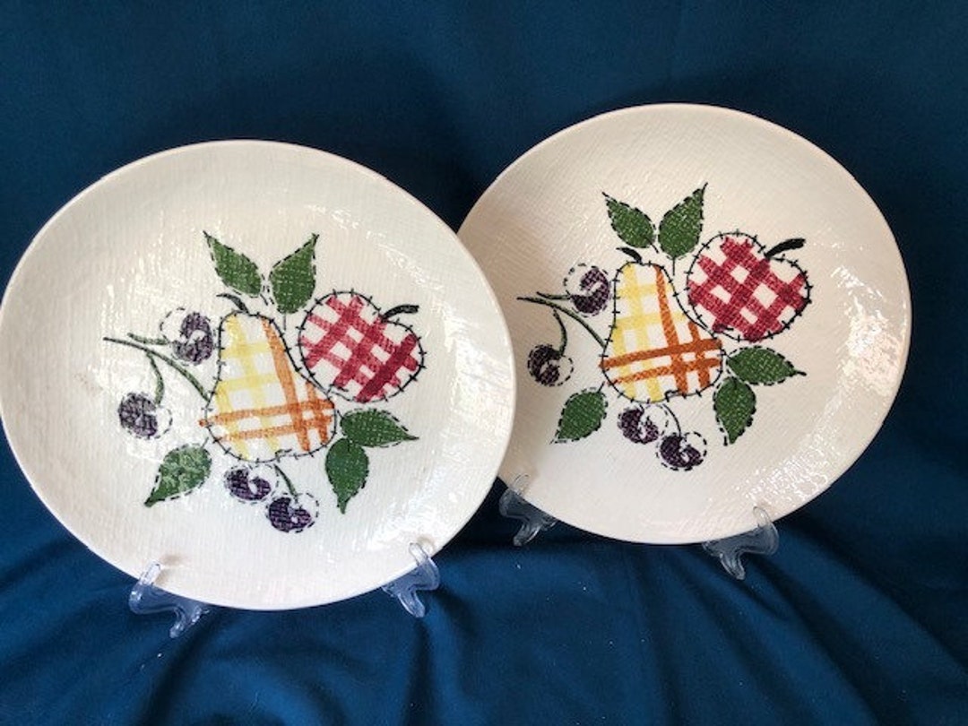 Blue Ridge Lunch Plates - Etsy