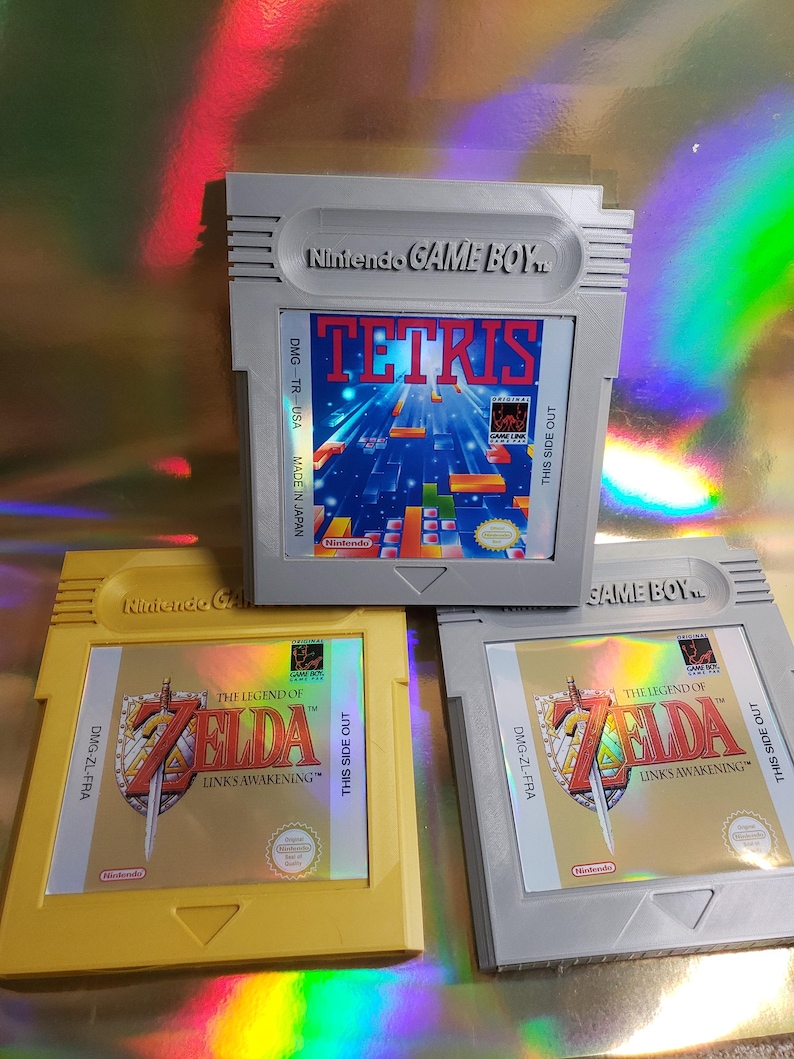 3D Printed Mega Gameboy Cartridge (multiple Colors / Custom Available ...