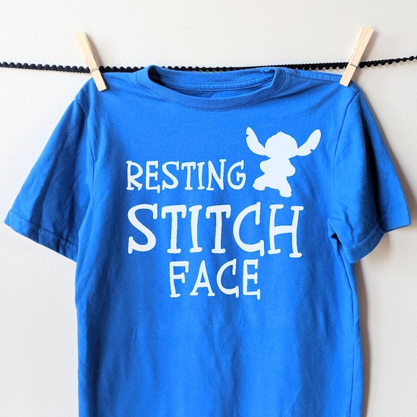 Resting Stitch Face - Etsy