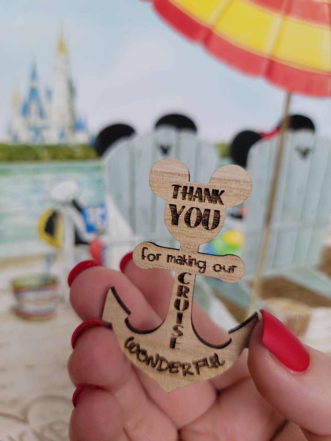 Disney Cruise Line Disney Wonder Cast Member Compliment Gift Thank You ...