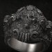 Skull and Snake Ring Snake Ring H.R. Giger Inspired | Etsy