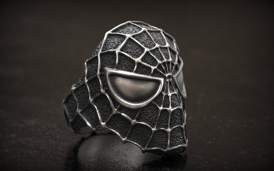 Marvel , Spider-man Ring , Man Ring , 3D Print , 3d Printed Jewellery ...