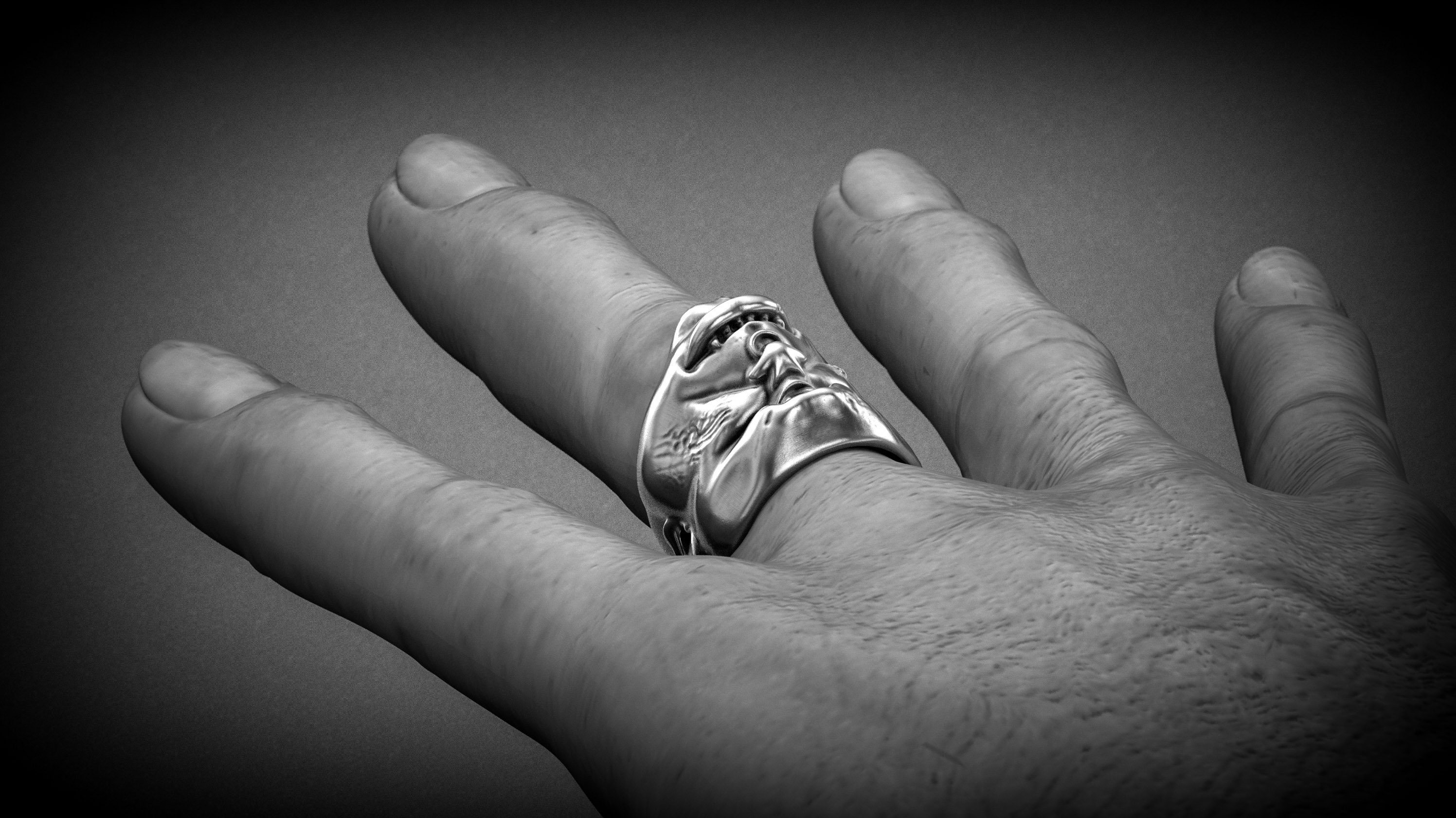 Cyclops Ring Greek Mythology Skull Ring Biker Ring | Etsy